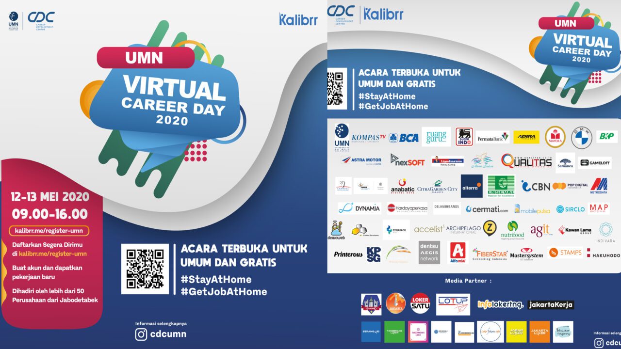 CDC UMN Hadirkan Ratusan Peluang Kerja di Tengah Pandemi COVID-19 | Universitas Multimedia Nusantara