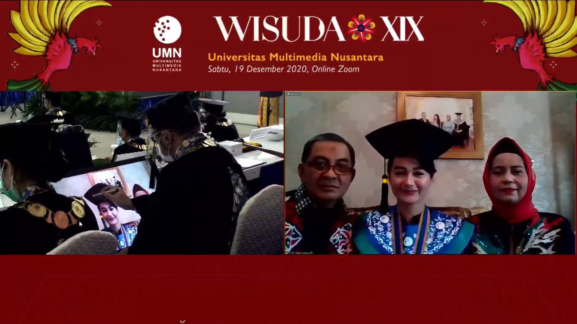 Wisuda XIX UMN: Perdana Luluskan Magister dengan Teknologi Augmented Reality | Universitas ...