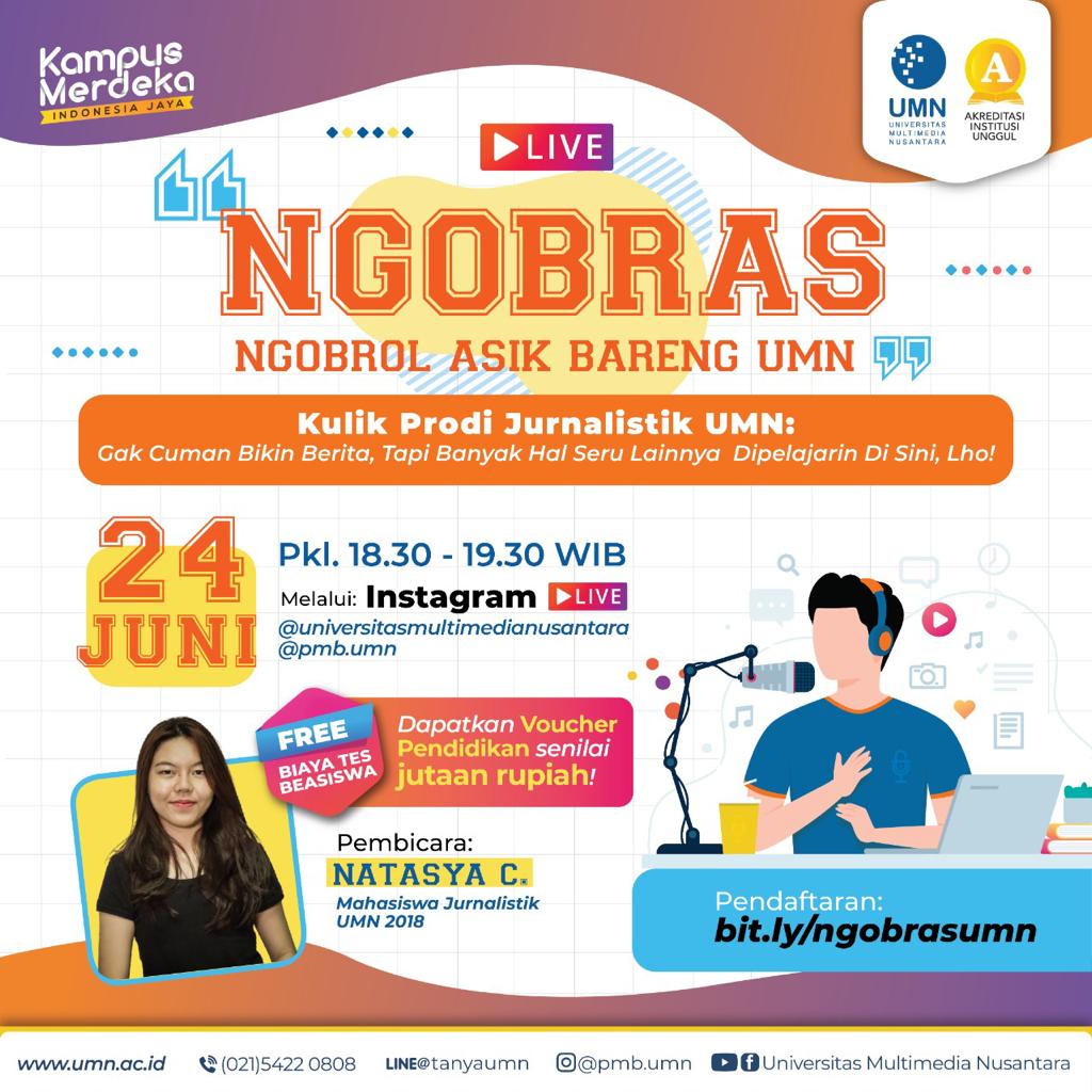Ngobras Bareng UMN Juni 2021 | Universitas Multimedia Nusantara