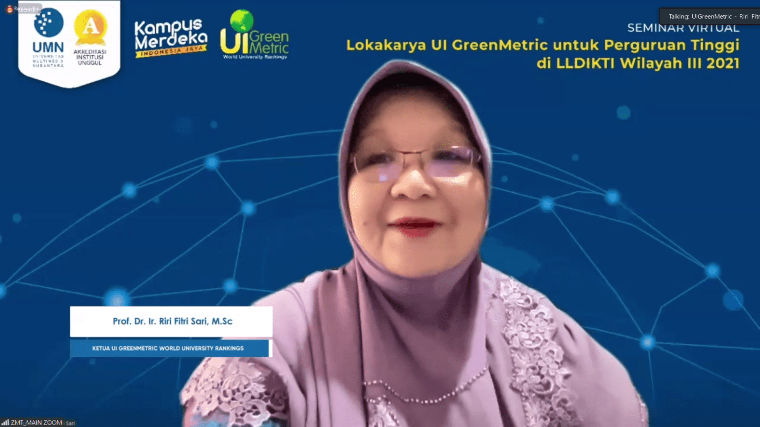 UMN Kampus Swasta Terhijau di Jakarta Jadi Tuan Rumah Lokakarya UI ...