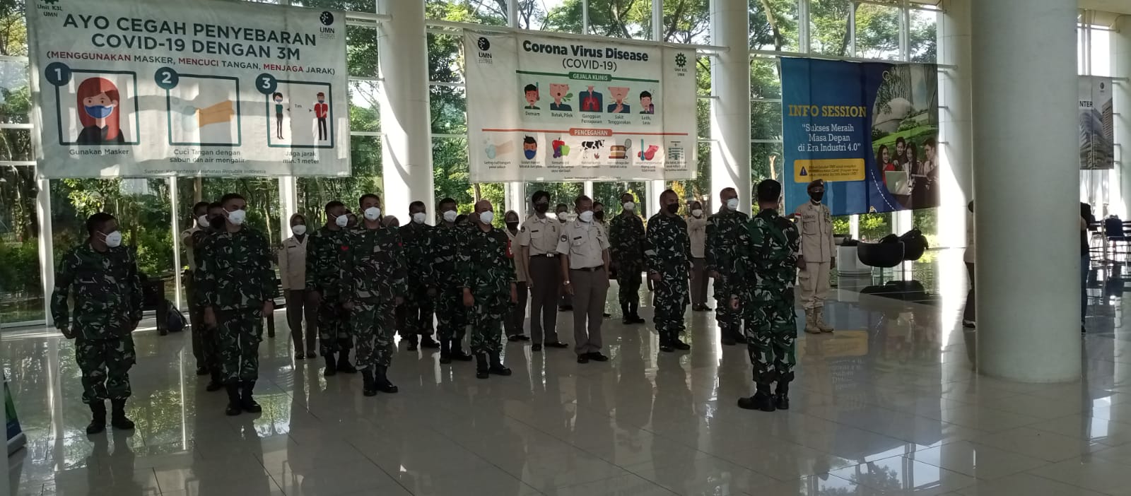 Abdikan Diri, Dosen UMN Latih Personil Korem 052/Wijayakrama ...