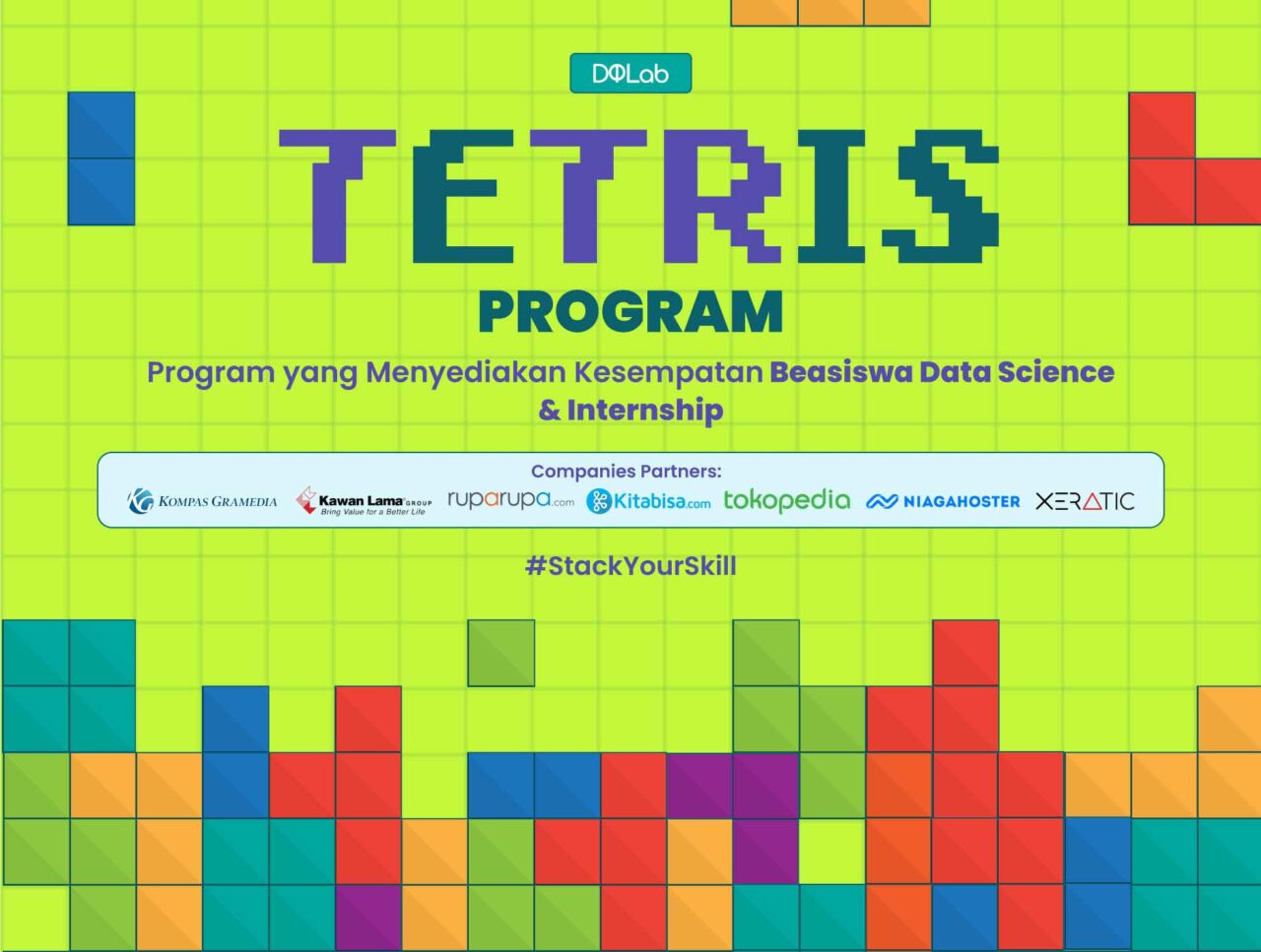 Tetris Program #StackYourSkill DQLab Hadir Berikan Beasiswa Data ...