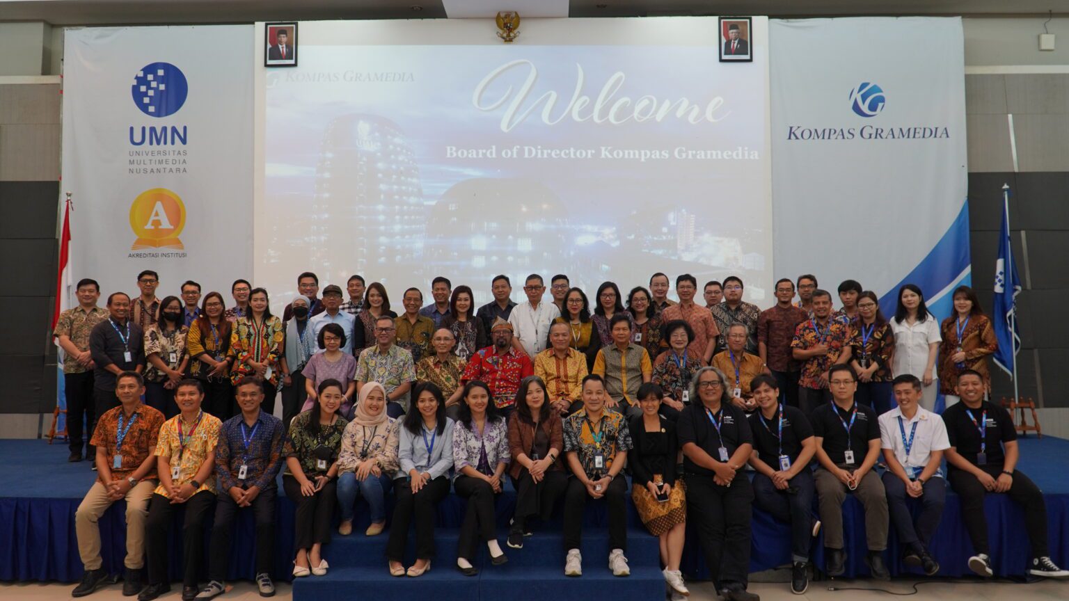 Kunjungan Keluarga Besar Kompas Gramedia ke Universitas Multimedia ...