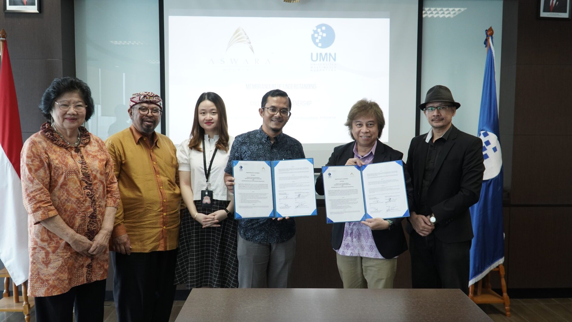 UMN Tandatangani MoU dengan ASWARA | Universitas Multimedia Nusantara