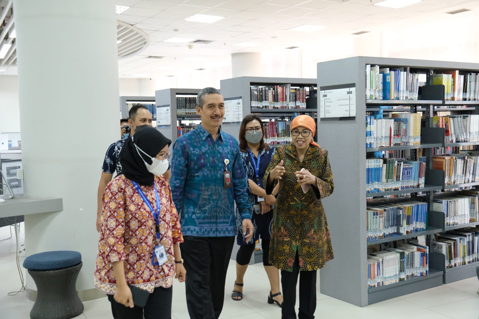 UMN Library Welcomes The National Library of the Republic of Indonesia ...