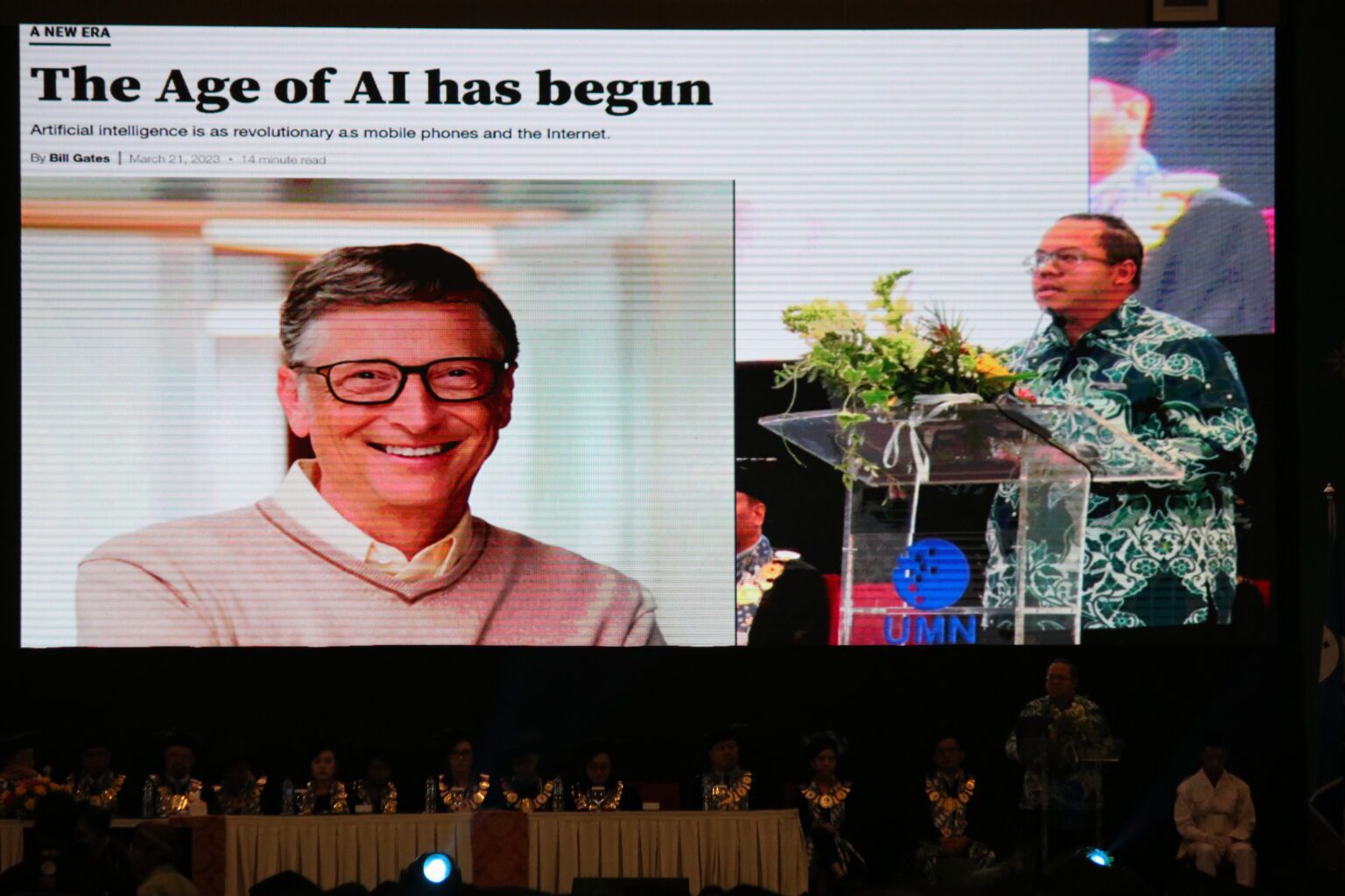Wisuda XXIV UMN: Ajak Wisudawan Menelisik Peran AI dalam Meningkatkan ...