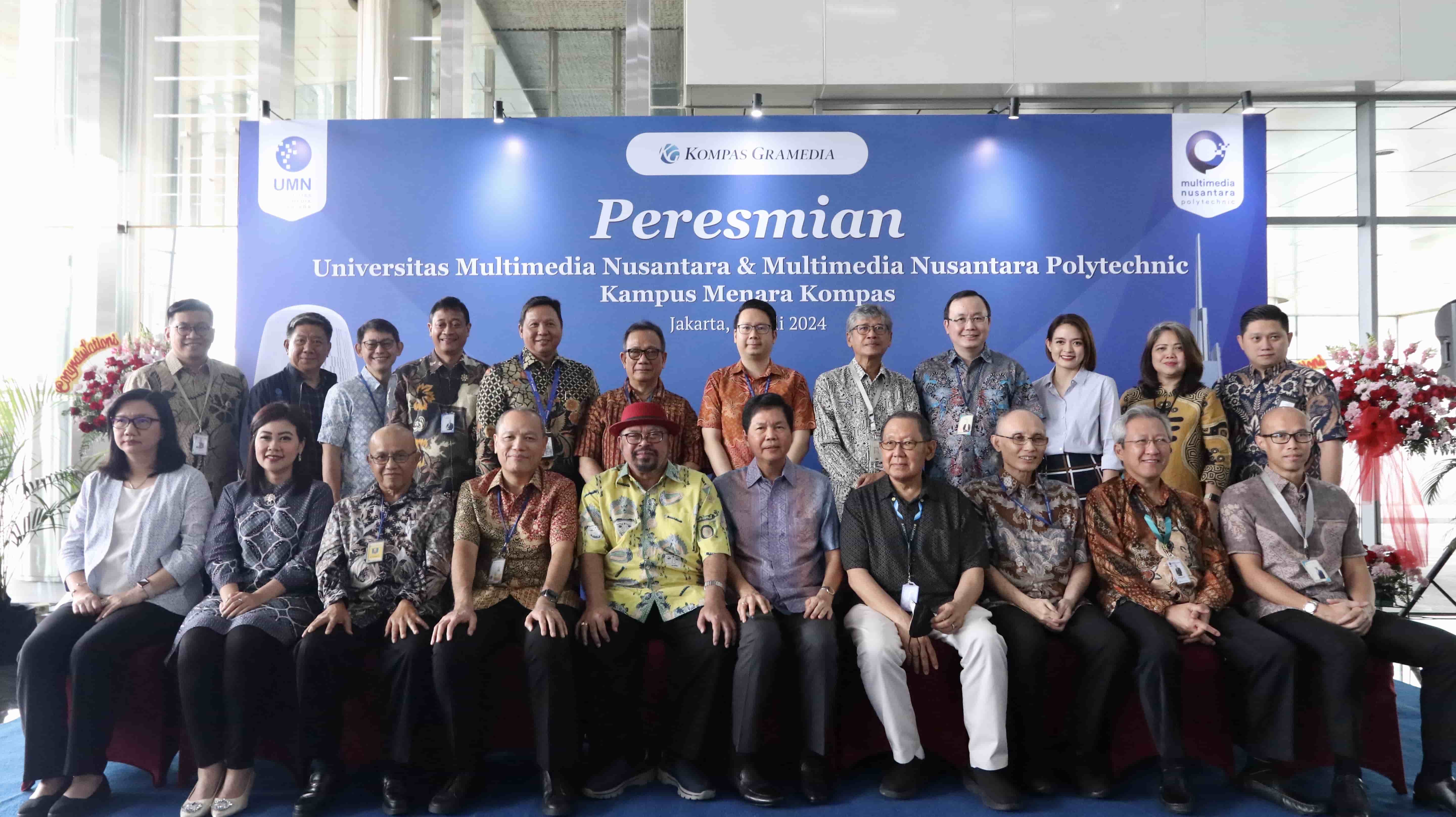 Inauguration of Universitas Multimedia Nusantara and Multimedia ...