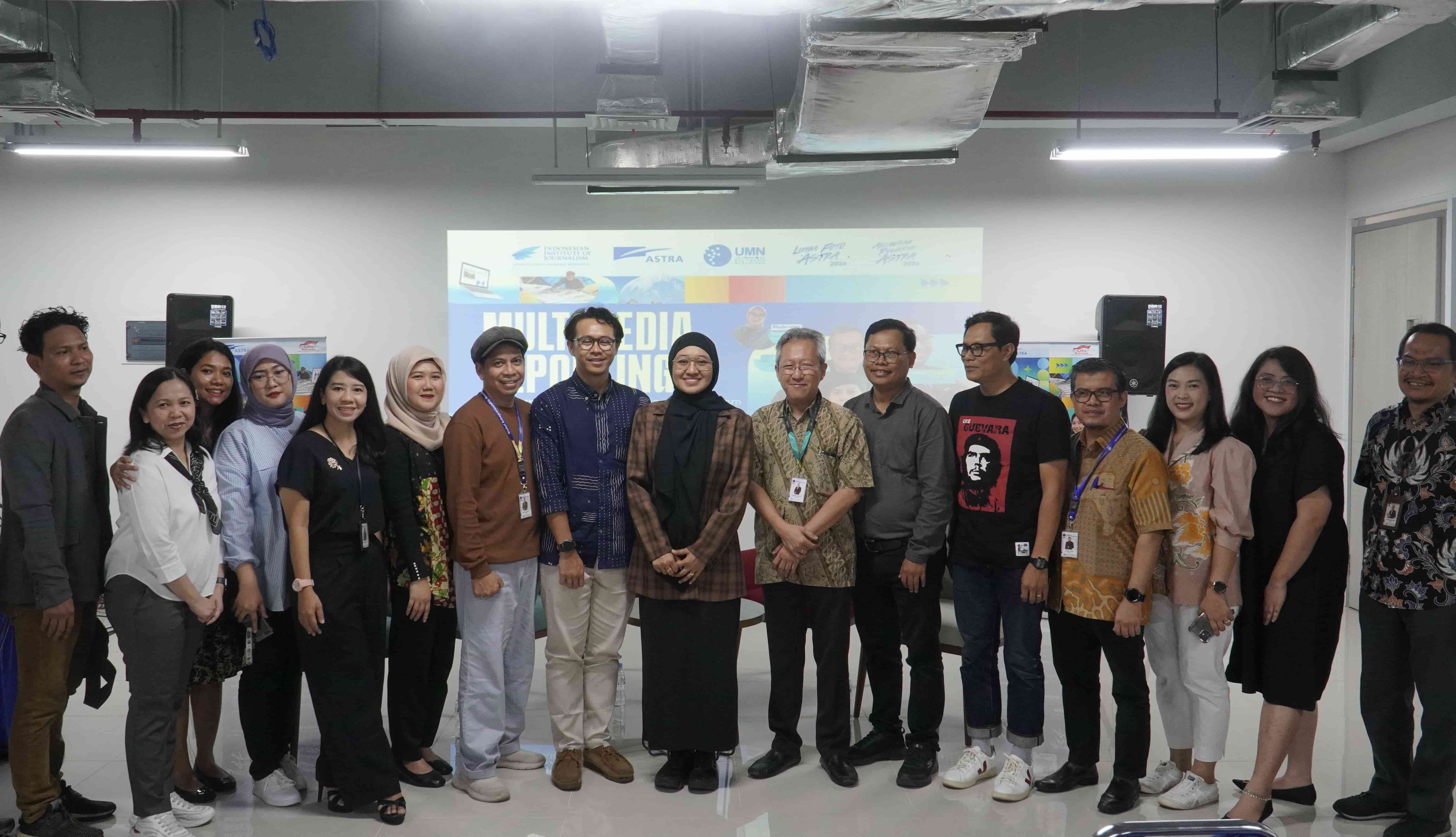 FIKOM UMN Adakan Workshop Multimedia Reporting | Universitas Multimedia ...