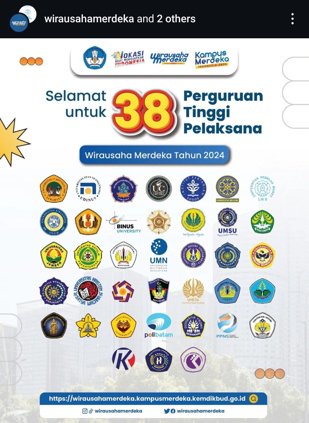 UMN Dipercaya Lagi Kemendikbudristek RI Jadi Pelaksana Wirausaha ...