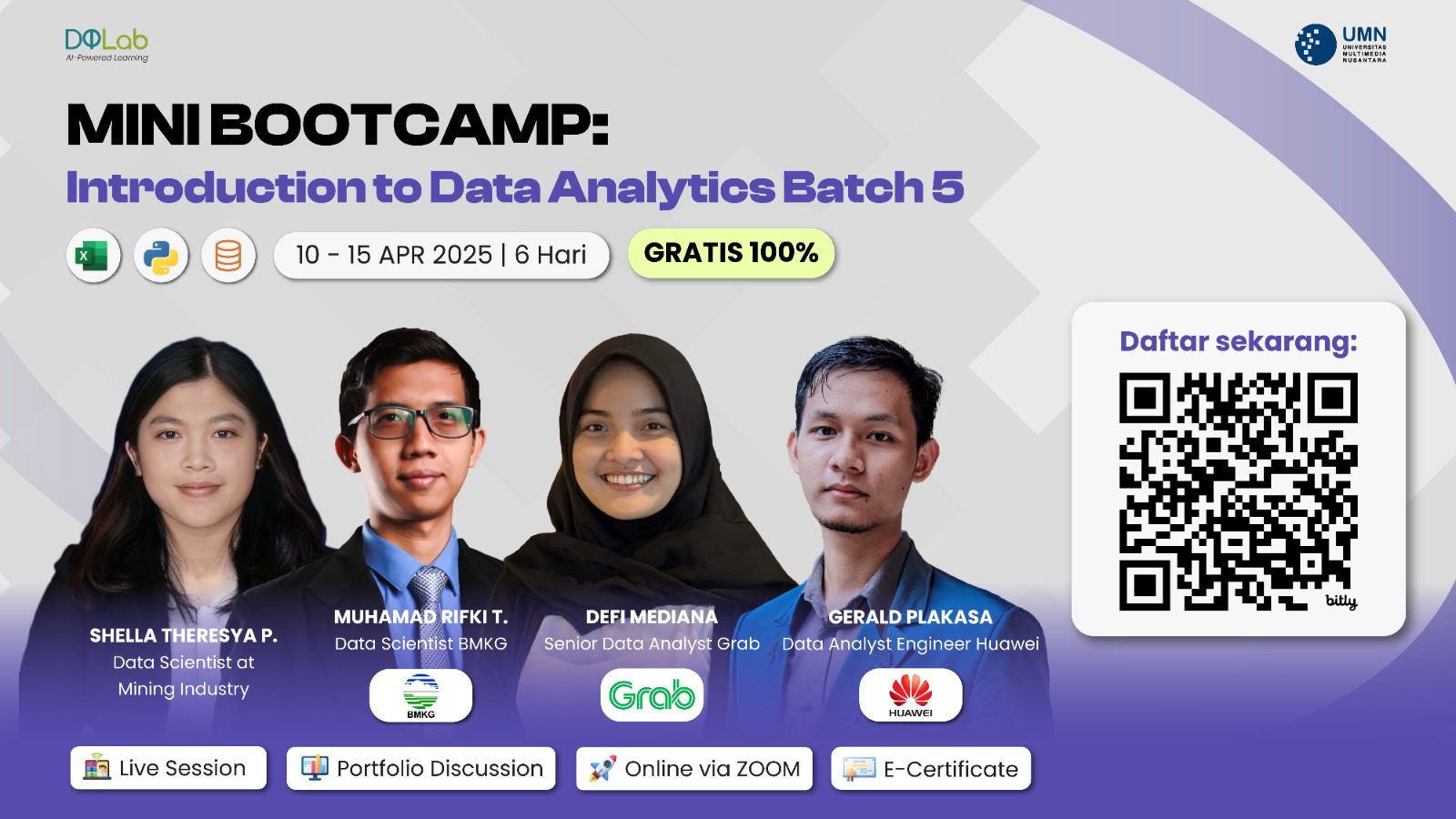 Free! DQLab Opens Upskill Data Analytics Opportunities at DQLab Mini Bootcamp | Universitas ...