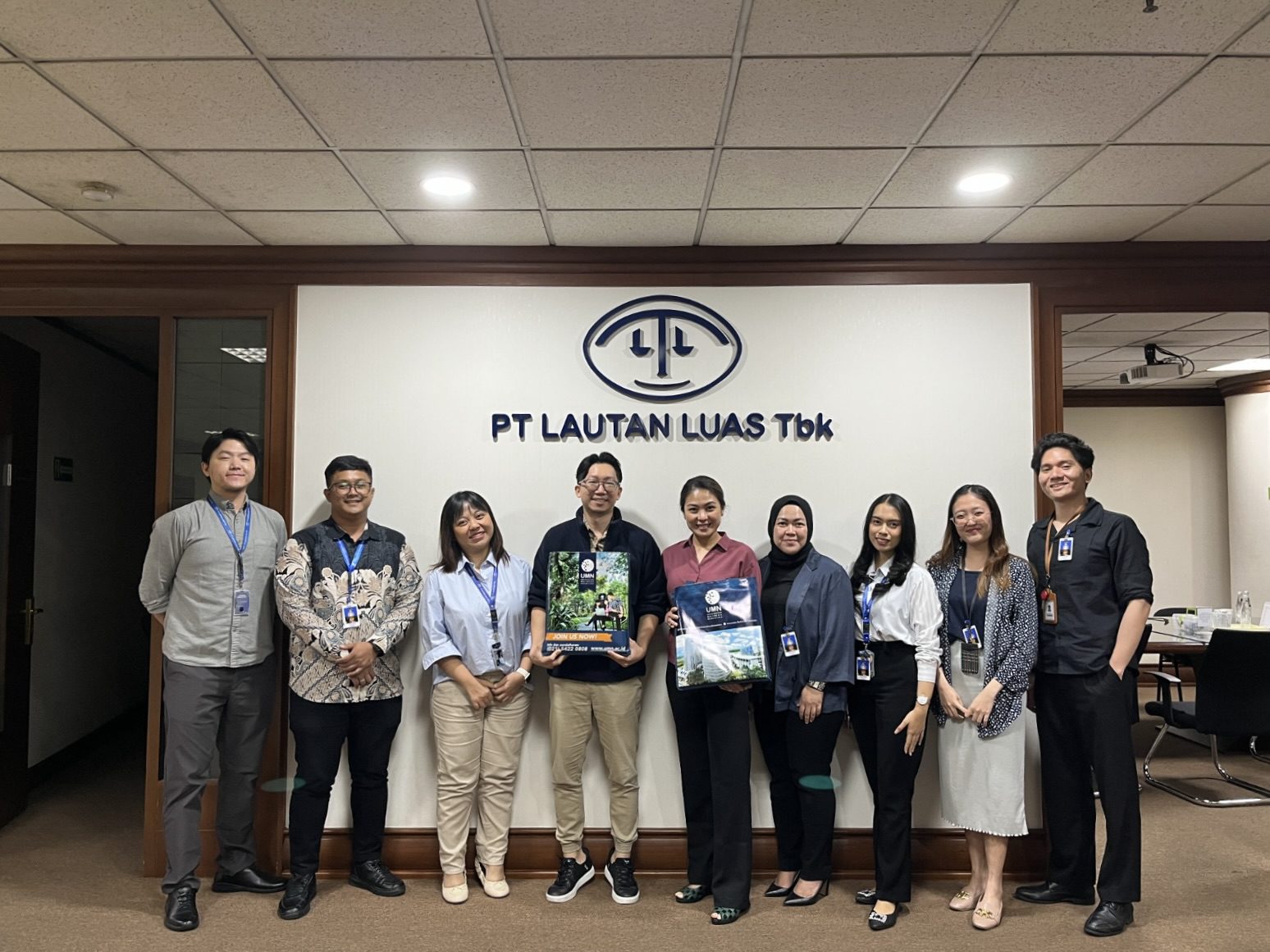 Industry Visit UMN ke PT Lautan Luas Tbk: Bahas Peluang Kerjasama ...